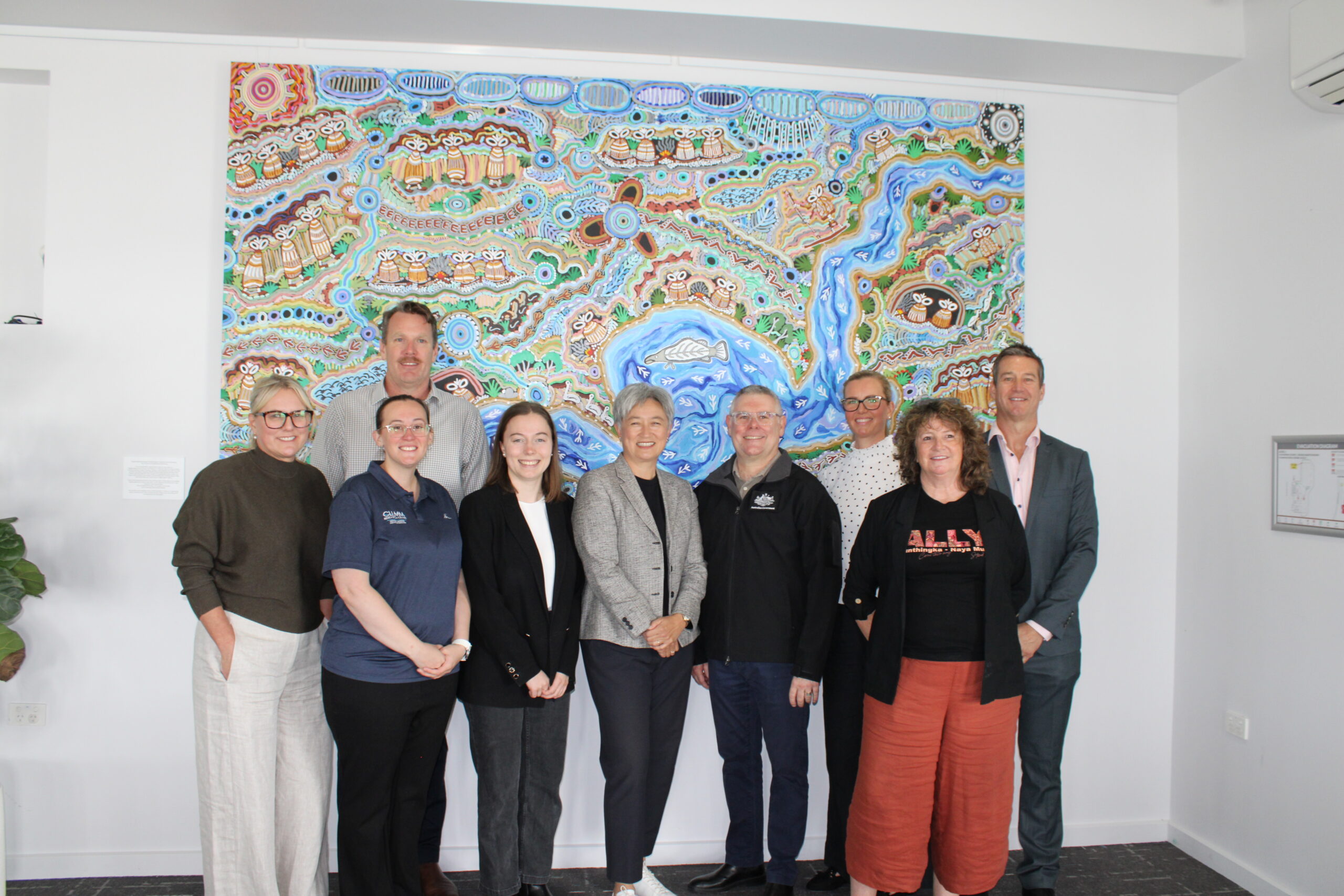 Ministers, senator visit the Centre with new listing for the region ...